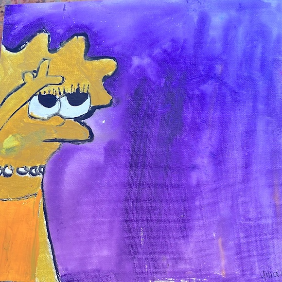Art | The Simpsons Lisa Loser | Poshmark